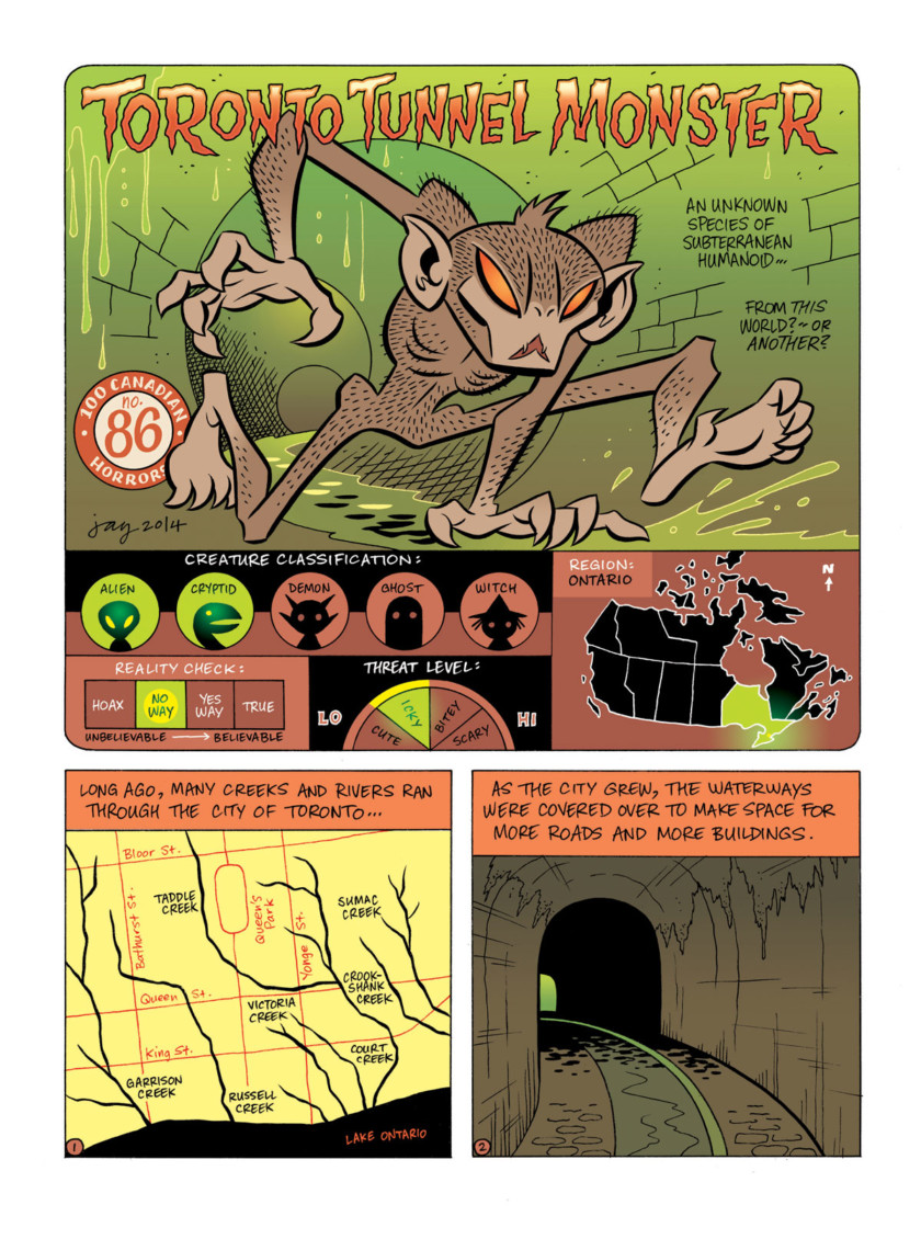 Toronto Tunnel Monster - Taddle Creek